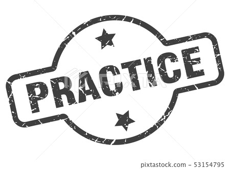 practice sign - Stock Illustration [53154795] - PIXTA
