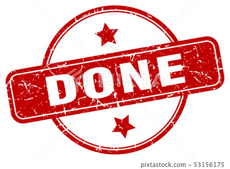done sign - Stock Illustration [53156175] - PIXTA