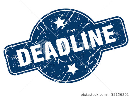 deadline sign - Stock Illustration [53156201] - PIXTA