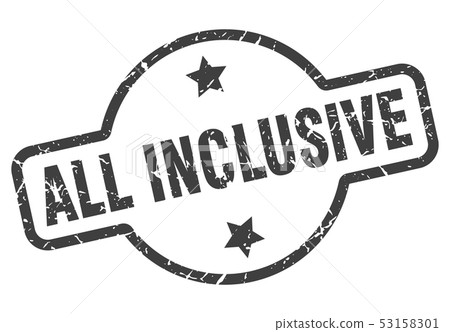 all inclusive sign - Stock Illustration [53158301] - PIXTA