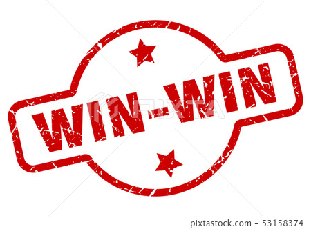 win-win stamp - Stock Illustration [53158374] - PIXTA