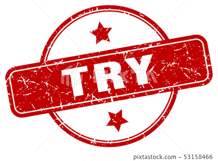 try sign - Stock Illustration [53158466] - PIXTA
