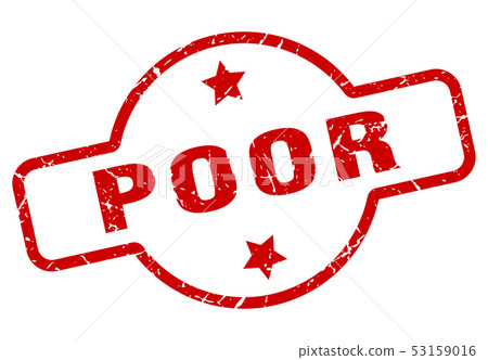 poor stamp - Stock Illustration [53159016] - PIXTA
