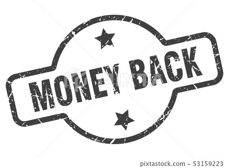 money back sign - Stock Illustration [53159223] - PIXTA