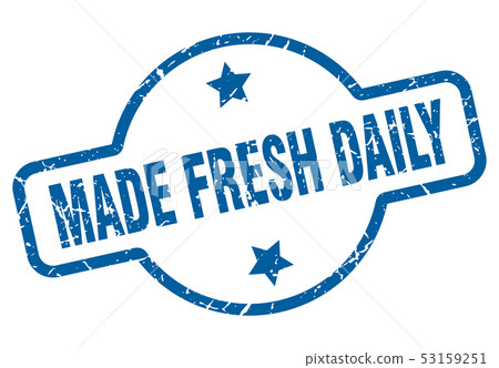 made fresh daily - Stock Illustration [53159251] - PIXTA