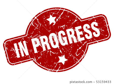in progress-插圖素材 [53159433] - PIXTA圖庫