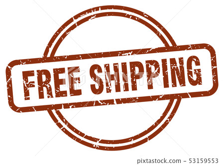 free shipping stamp - Stock Illustration [53159553] - PIXTA
