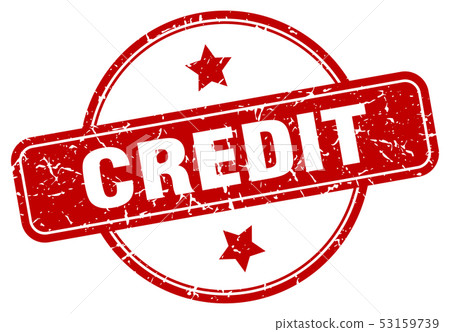 credit sign-插圖素材 [53159739] - PIXTA圖庫
