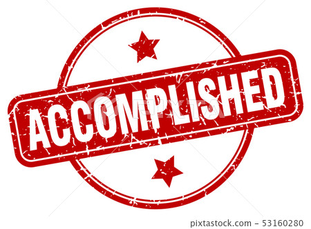 accomplished sign - Stock Illustration [53160280] - PIXTA