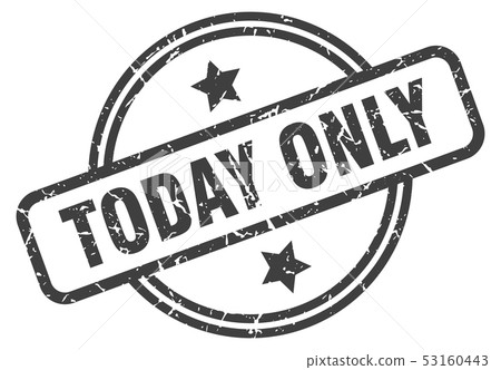 today only stamp - Stock Illustration [53160443] - PIXTA
