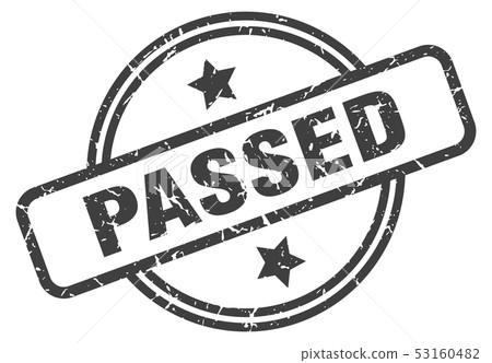 passed stamp - Stock Illustration [53160482] - PIXTA