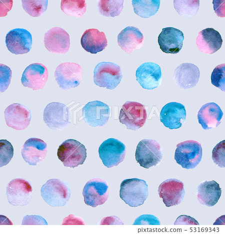 watercolor seamless pattern - Stock Illustration [53169343] - PIXTA
