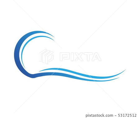 C wave logo vector illustration design - Stock Illustration [53172512 ...