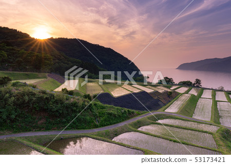 Sunset view of Tanada Tanada - Stock Photo [53173421] - PIXTA