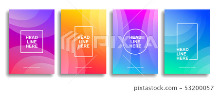 A collection of colorful covers. - Stock Illustration [53200057] - PIXTA