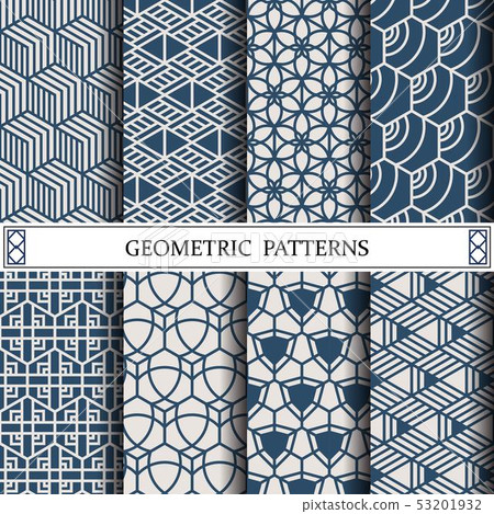 geometric vector pattern for web page background - Stock Illustration ...