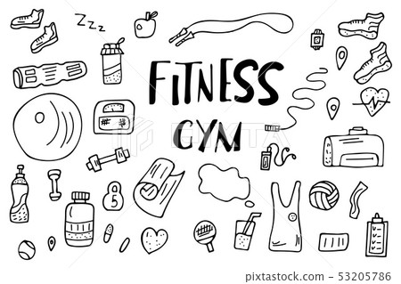 Sport activities symbols. Vector illustration. - Stock Illustration ...