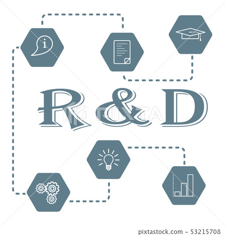 Research and development concept - Stock Illustration [53215708] - PIXTA