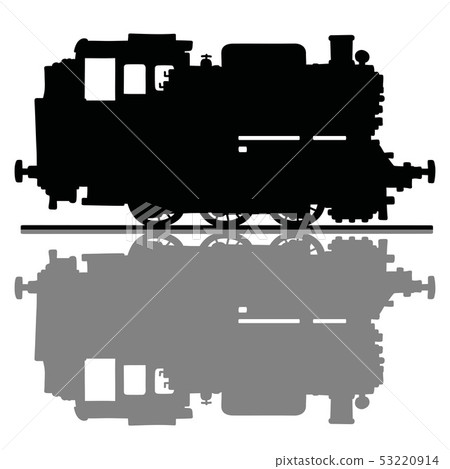 The classic tank engine locomotive - Stock Illustration [53220914] - PIXTA