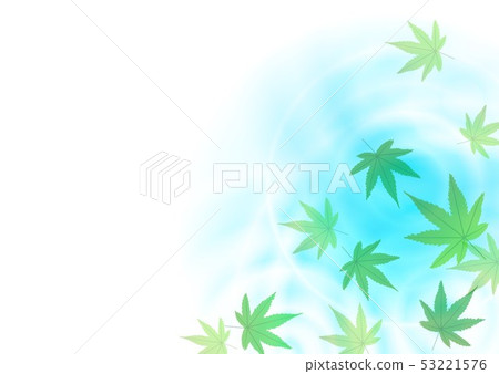 Watermark gradient and autumn leaves - Stock Illustration [53221576 ...