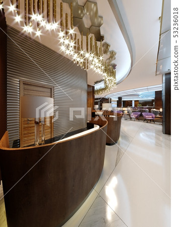 Modern Hotel Check In Desk
