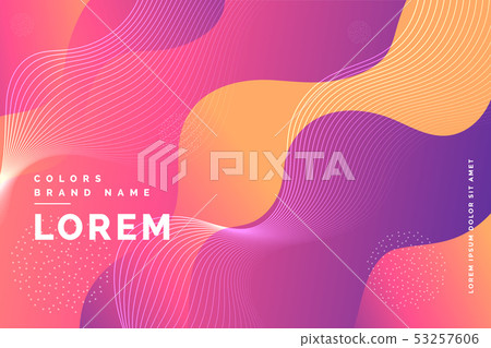 Colorful abstract poster and cover design - Stock Illustration ...