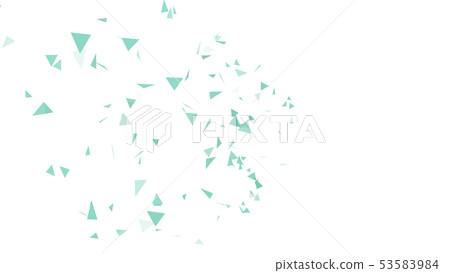 CG particle triangle - Stock Illustration [53583984] - PIXTA