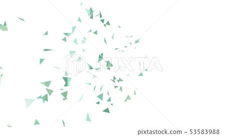 CG particle triangle - Stock Illustration [53583988] - PIXTA