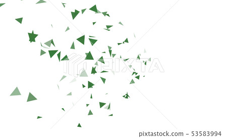 CG particle triangle - Stock Illustration [53583994] - PIXTA
