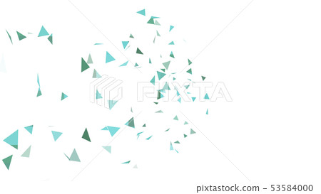 CG particle triangle - Stock Illustration [53584000] - PIXTA