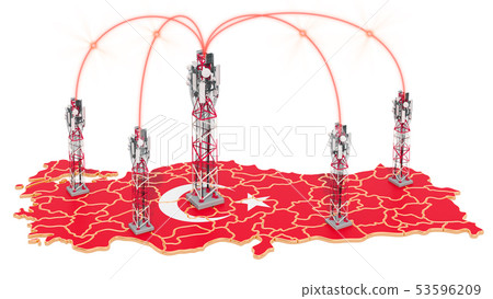 Mobile communications in Turkey - Stock Illustration [53596209] - PIXTA