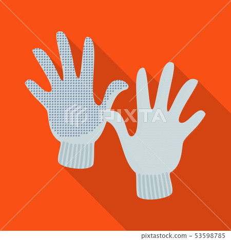 Isolated object of own and textile symbol.... - Stock Illustration ...