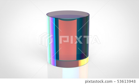 Prism cylinder - Stock Illustration [53613948] - PIXTA