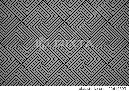 Abstract geometric pattern with stripes, lines. - Stock Illustration ...