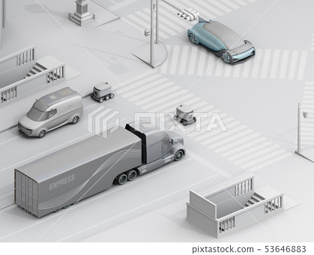 Clay rendering image of isometrics of... - Stock Illustration [53646883 ...