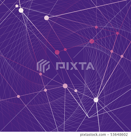 Abstract connection simple tech vector... - Stock Illustration [53648602] - PIXTA
