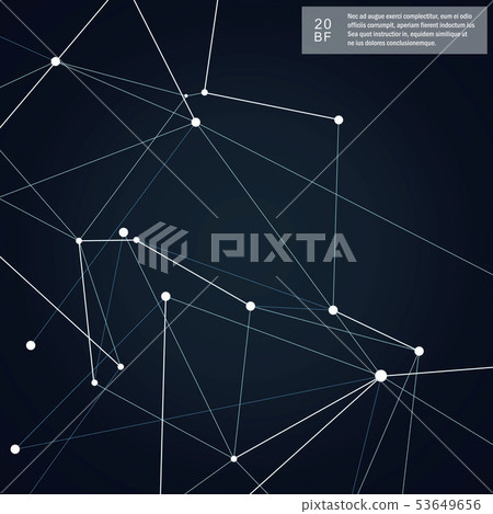 Abstract shapes background and technology... - Stock Illustration ...