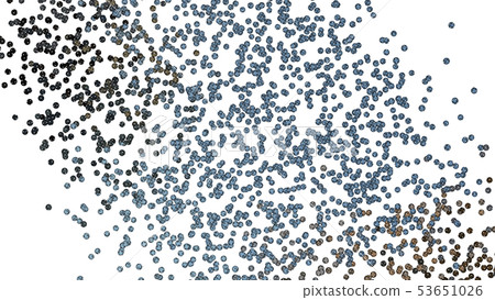 Ball with CG particle texture - Stock Illustration [53651026] - PIXTA