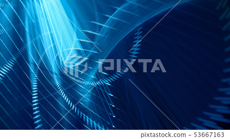 Abstract generative art background. - Stock Illustration [53667163] - PIXTA