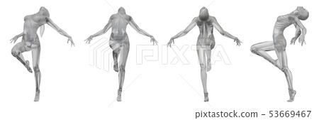 3d rendering of human - Stock Illustration [53669467] - PIXTA