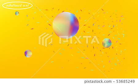 Elementary space background idea. - Stock Illustration [53685249] - PIXTA