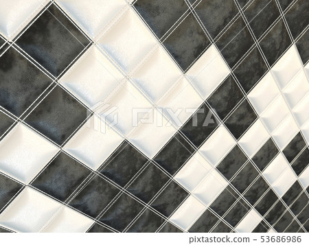 Leather square stitched texture or background - Stock Illustration ...