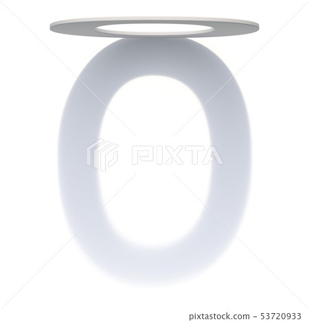 Vertical drop shadow font Letter O 3D - Stock Illustration [53720933 ...