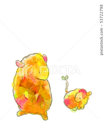 Potato rabbit - Stock Illustration [53722798] - PIXTA