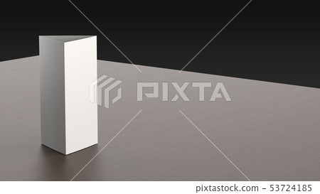 Menu stand left triangle black background - Stock Illustration ...
