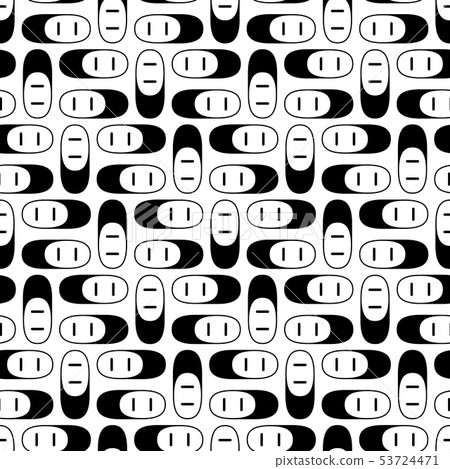 Abstract pattern - seamless - Stock Illustration [53724471] - PIXTA