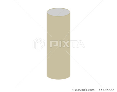 Core of toilet paper - Stock Illustration [53726222] - PIXTA