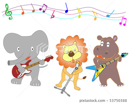 Animal concert - Stock Illustration [53750388] - PIXTA