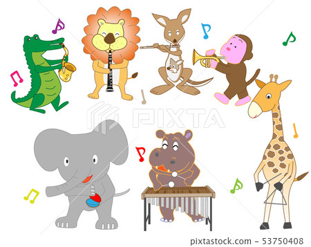 Animal concert - Stock Illustration [53750408] - PIXTA