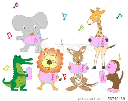 Animal concert - Stock Illustration [53750439] - PIXTA